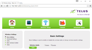 How to use your own router with Telus Optik internet by enabling Port ...